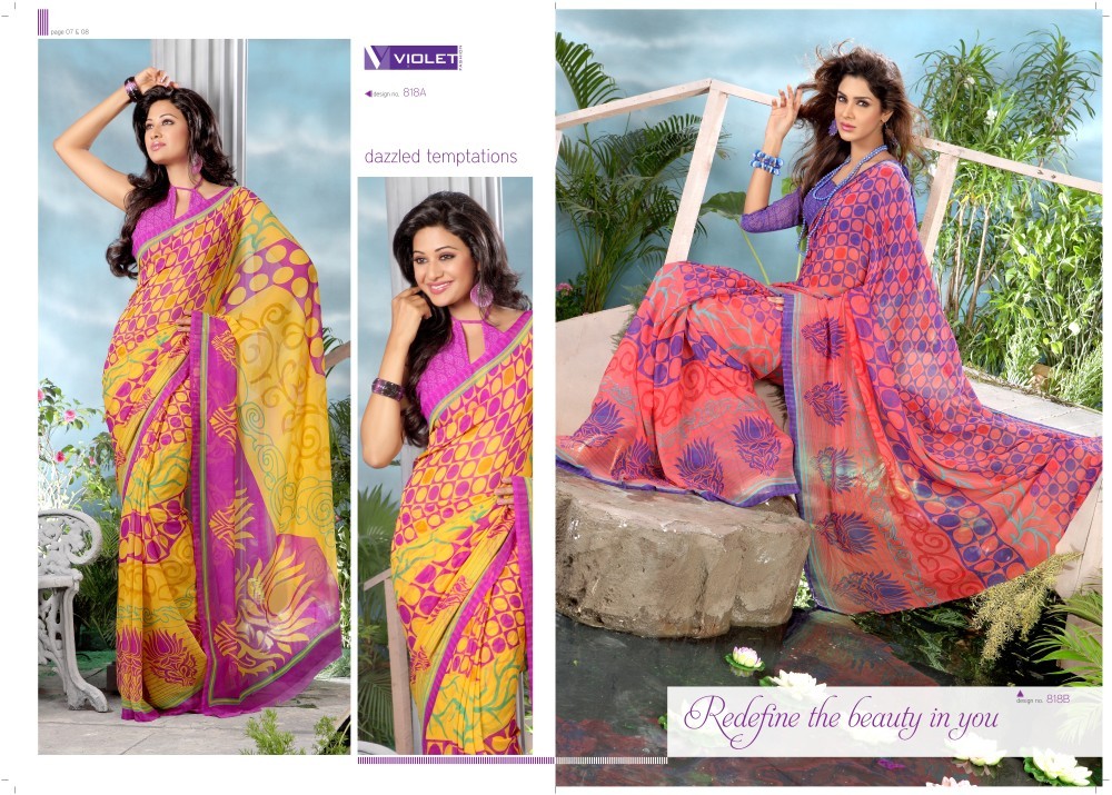 Portfolio Shoot for Stylish Designer Saree | SRK Creative